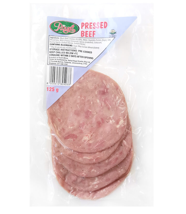 Pressed Beef - Taahir Halaal | Online Butcher Johannesburg